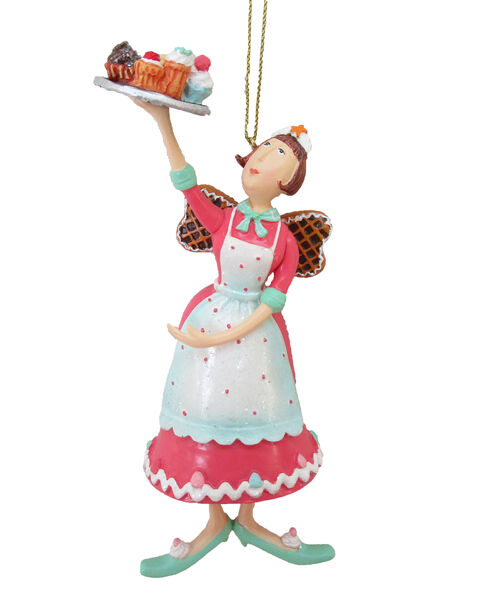 DecemberDiamonds: Baking Angel w/Cakes Orn