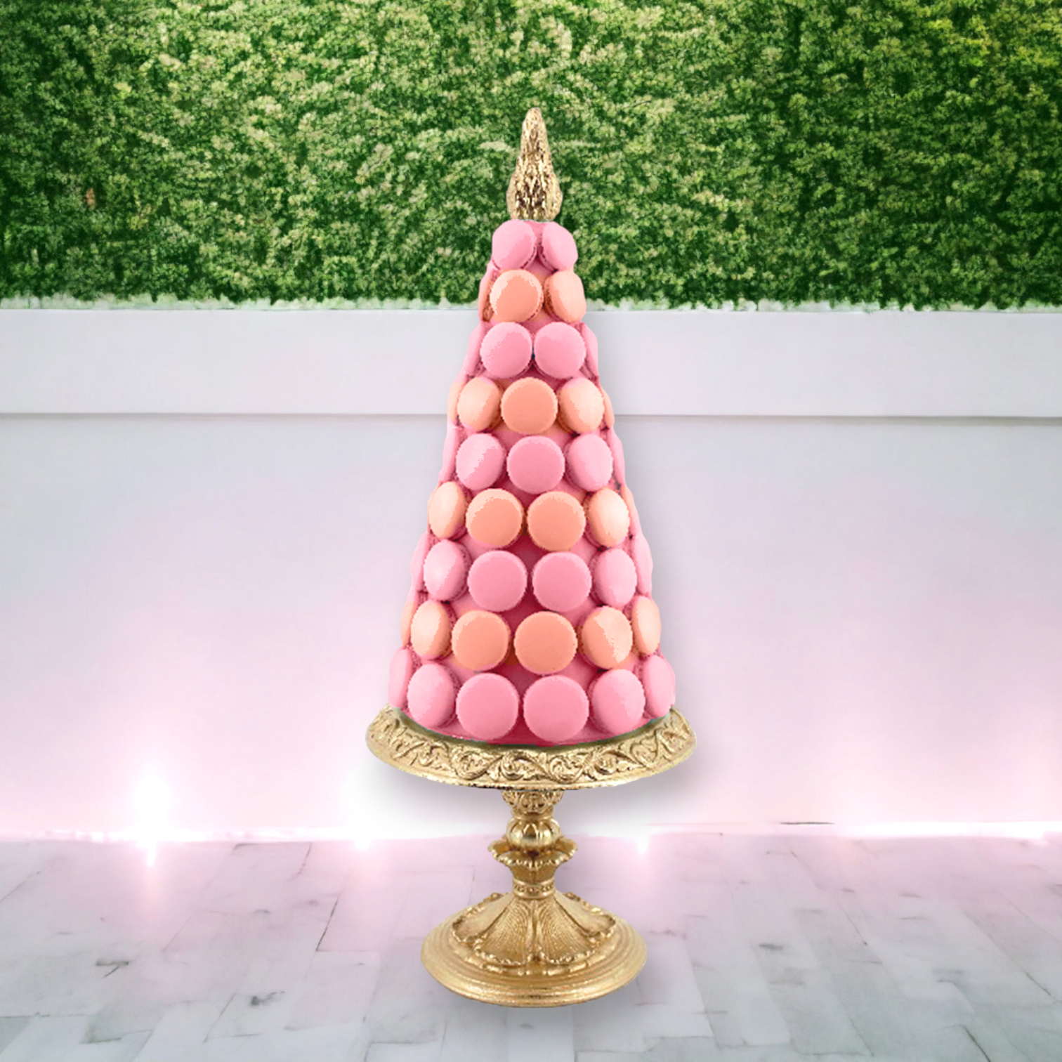 DecemberDiamonds: Pink/Orange Macaron Tree