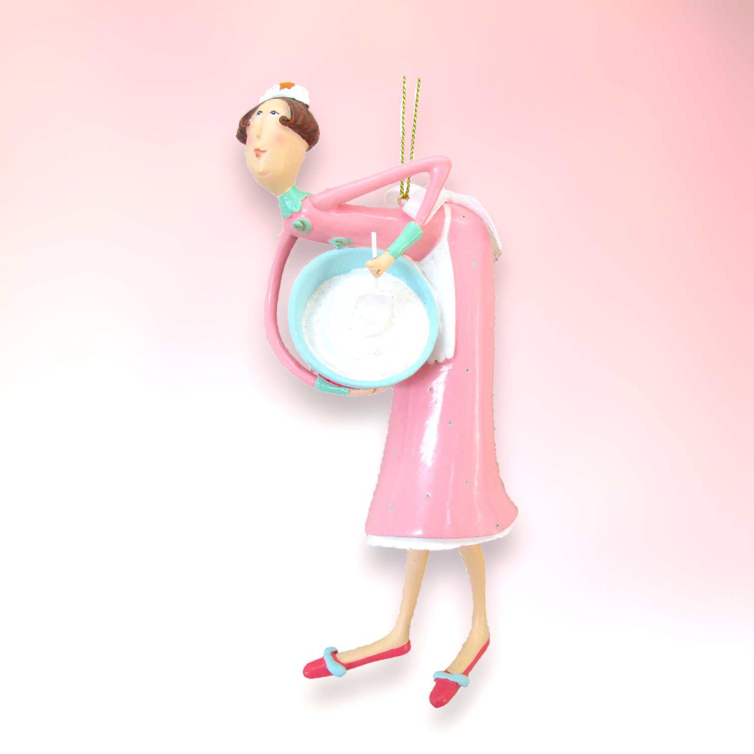 DecemberDiamonds: Baking Angel w/Frosting Orn - LIMITED IN STOCK