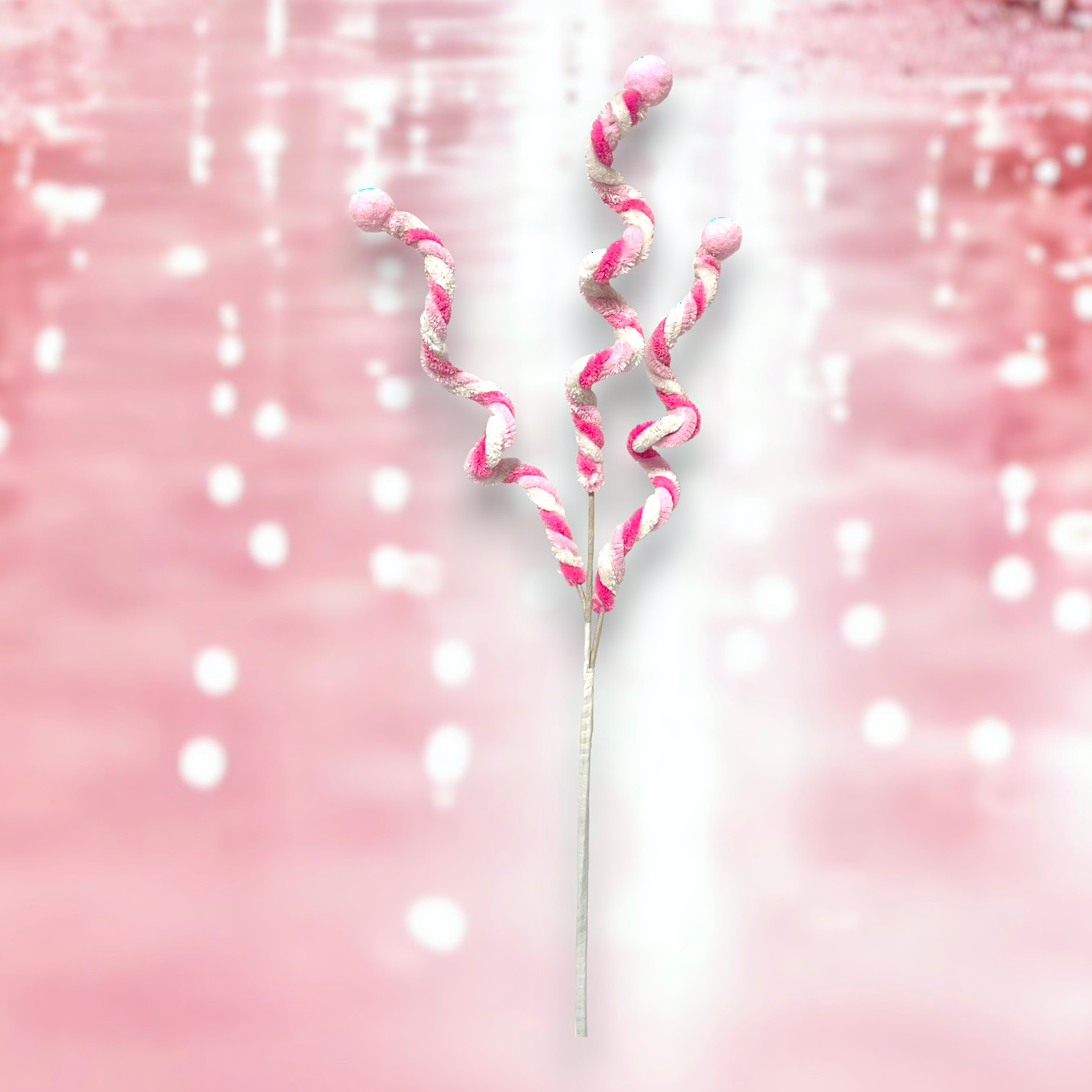 DecemberDiamonds: Pink Spiral Candy Pick - IN STOCK