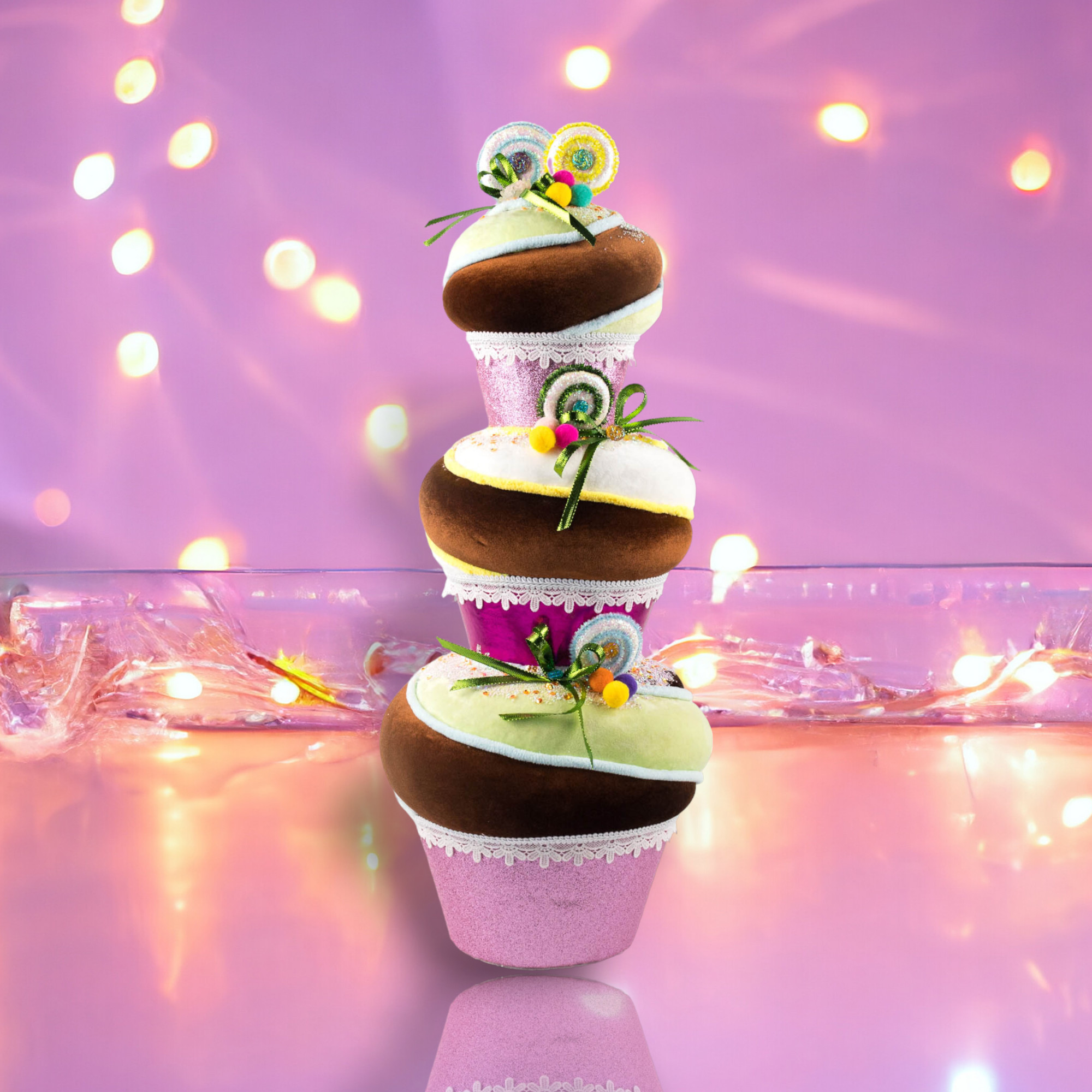 DecemberDiamonds: 26in Stacked Cupcakes