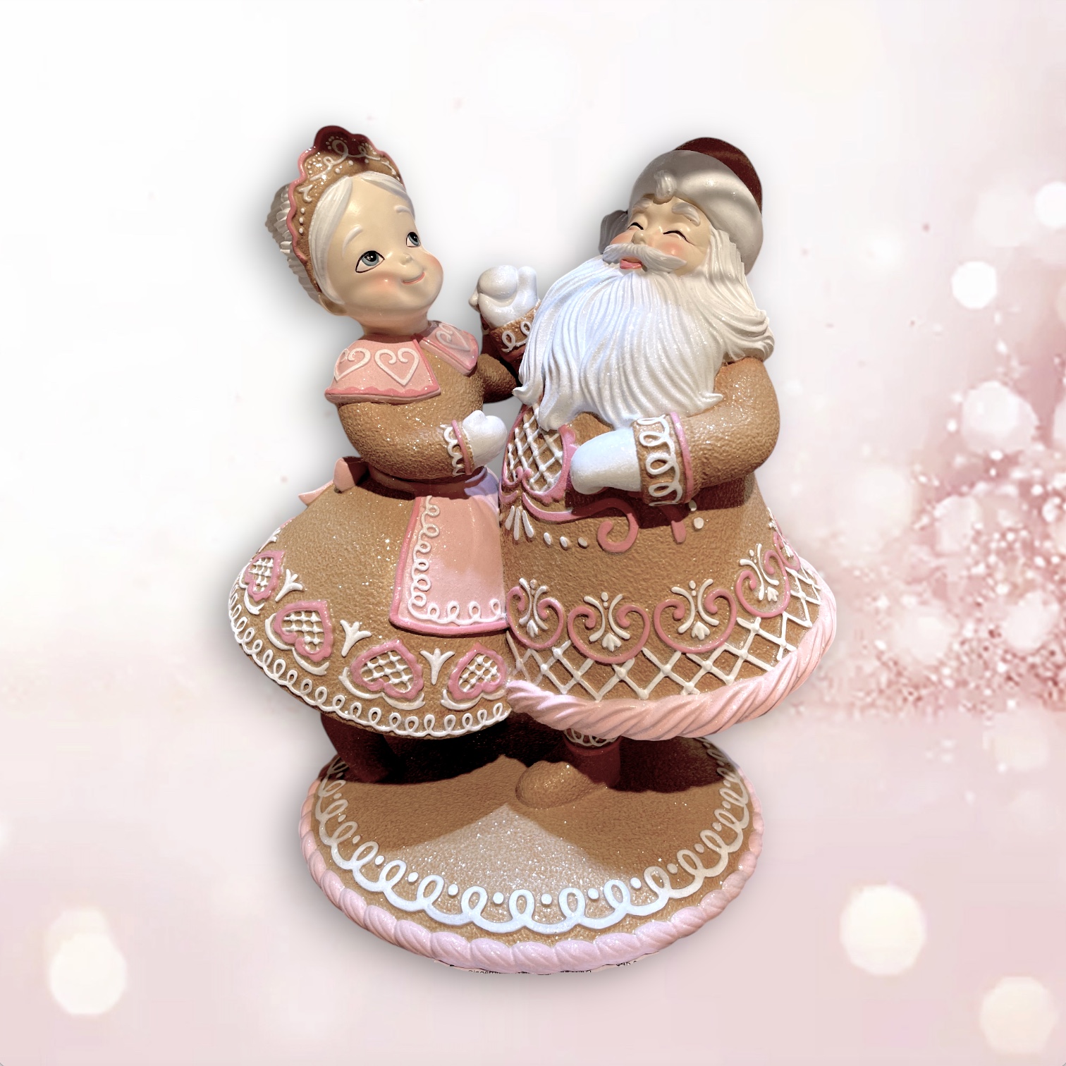 DecemberDiamonds: Dancing Santa & Mrs Claus Min/1 - NEW 2025 - IN STOCK