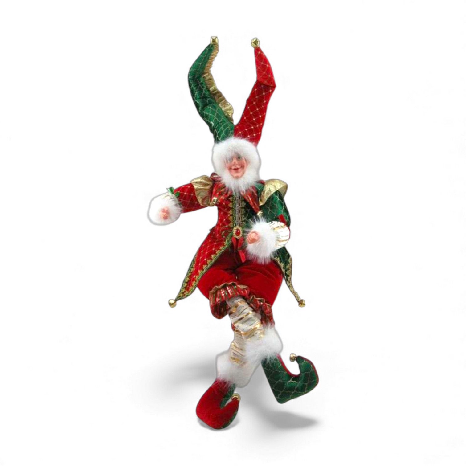 DecemberDiamonds: 24in Red/Green Jolly Elf Min/1